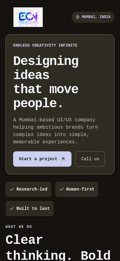 Endless Creativity UIUX App