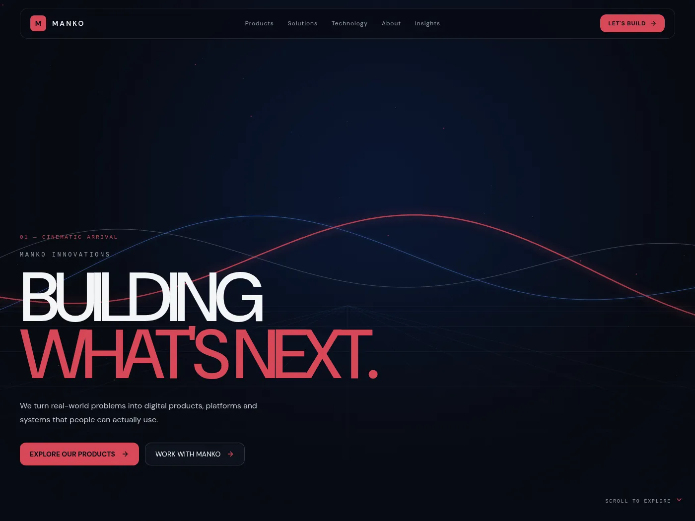 MANKO Innovations Website