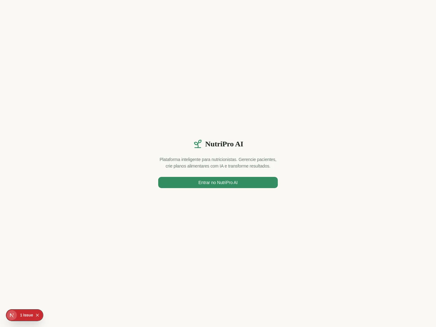 NutriPro AI Suite