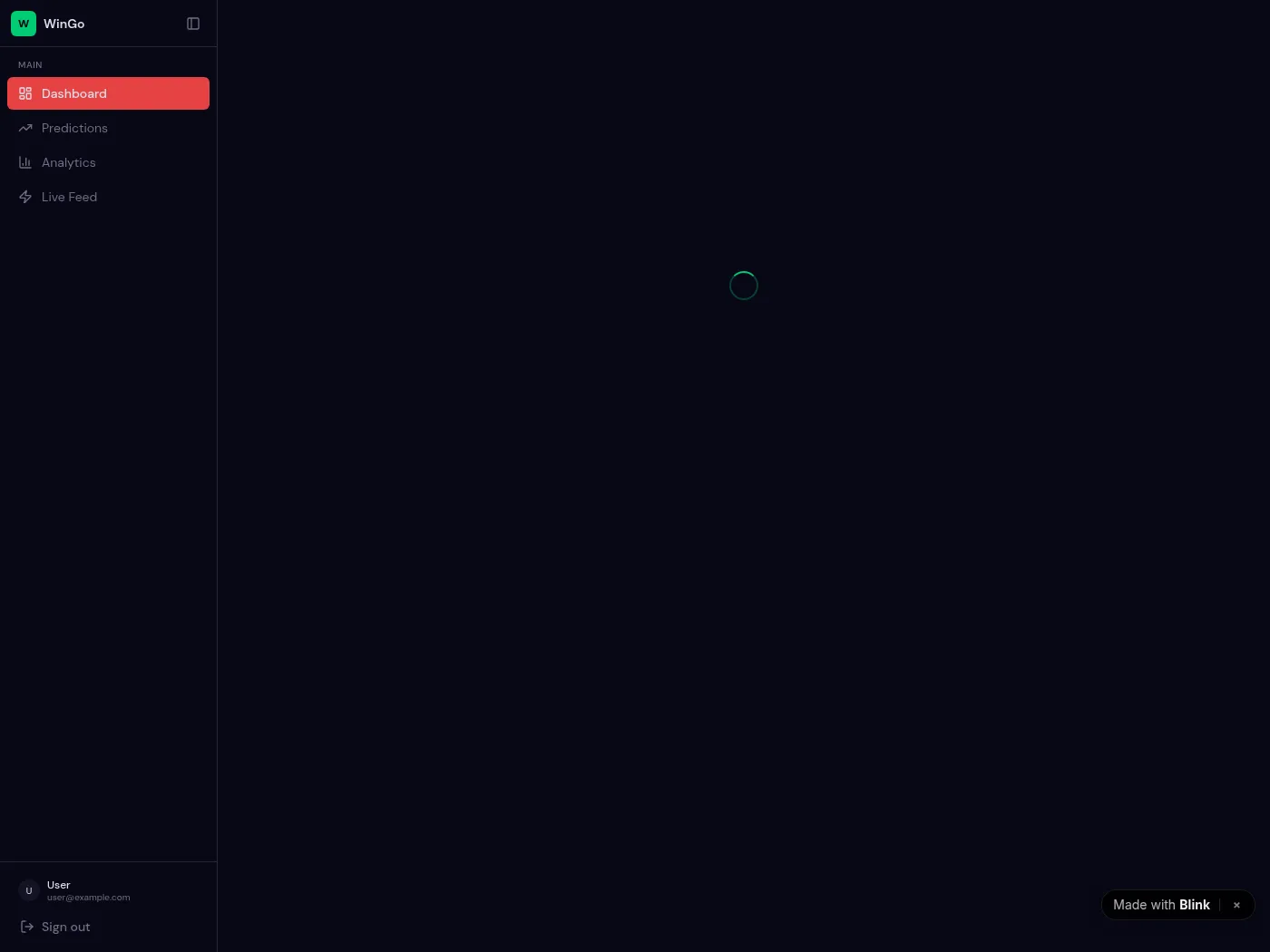 WinGo Live Predictor