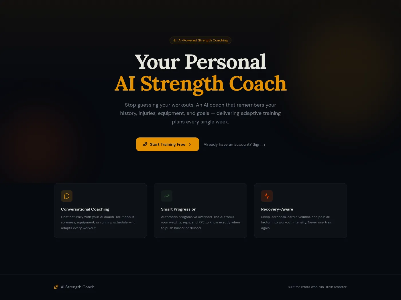 AI Strength Coach