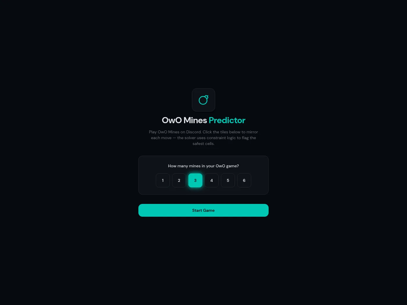 OwO Mines Predictor