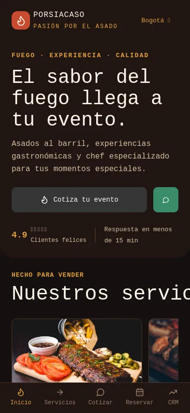 PORSIACASO CRM App