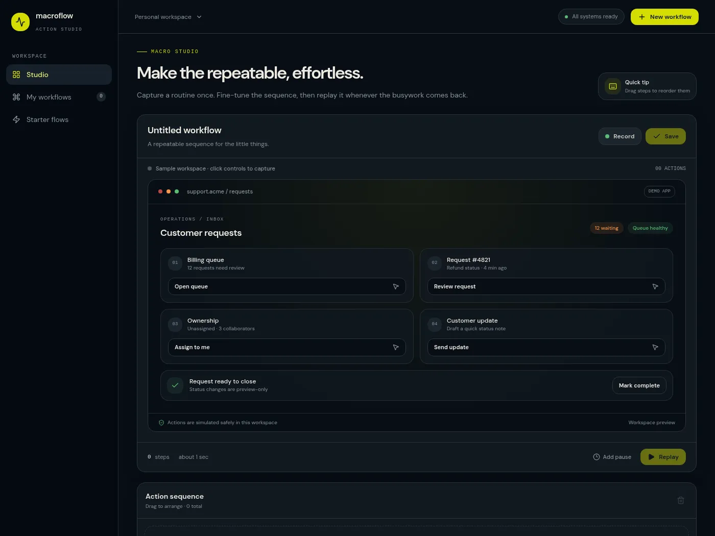 MacroFlow Automator
