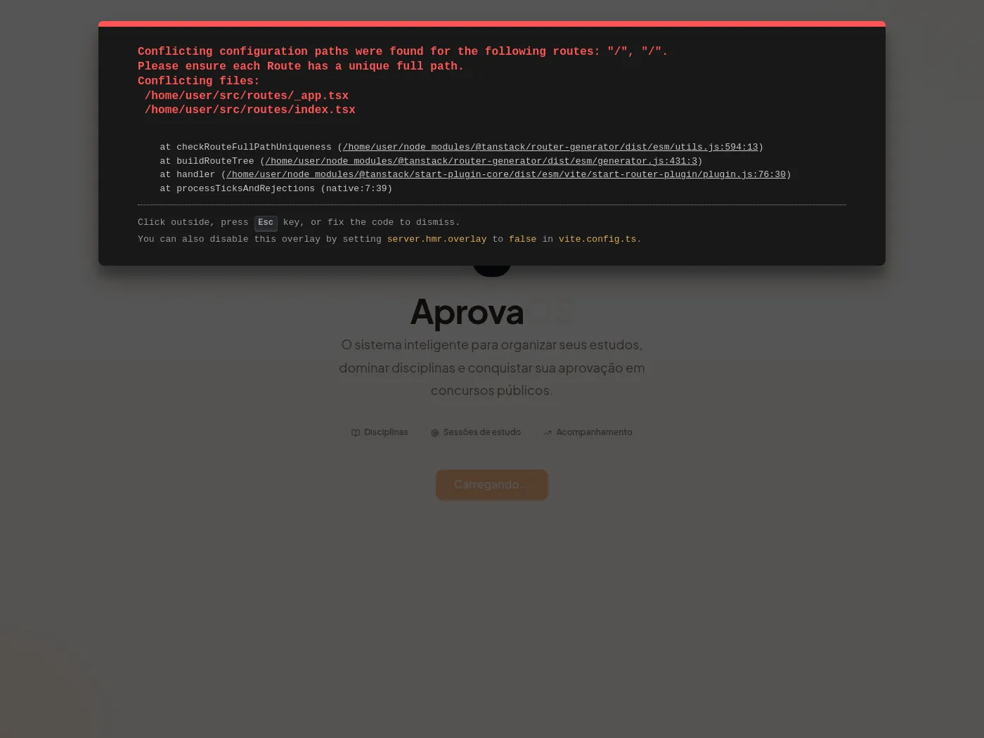 AprovaOS: Concurso Success Engine