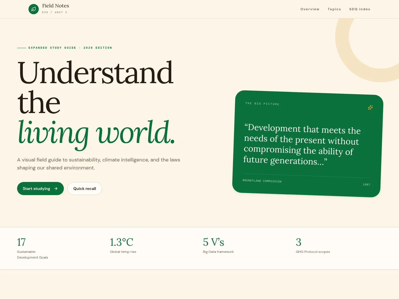 Elegant HTML Webpage