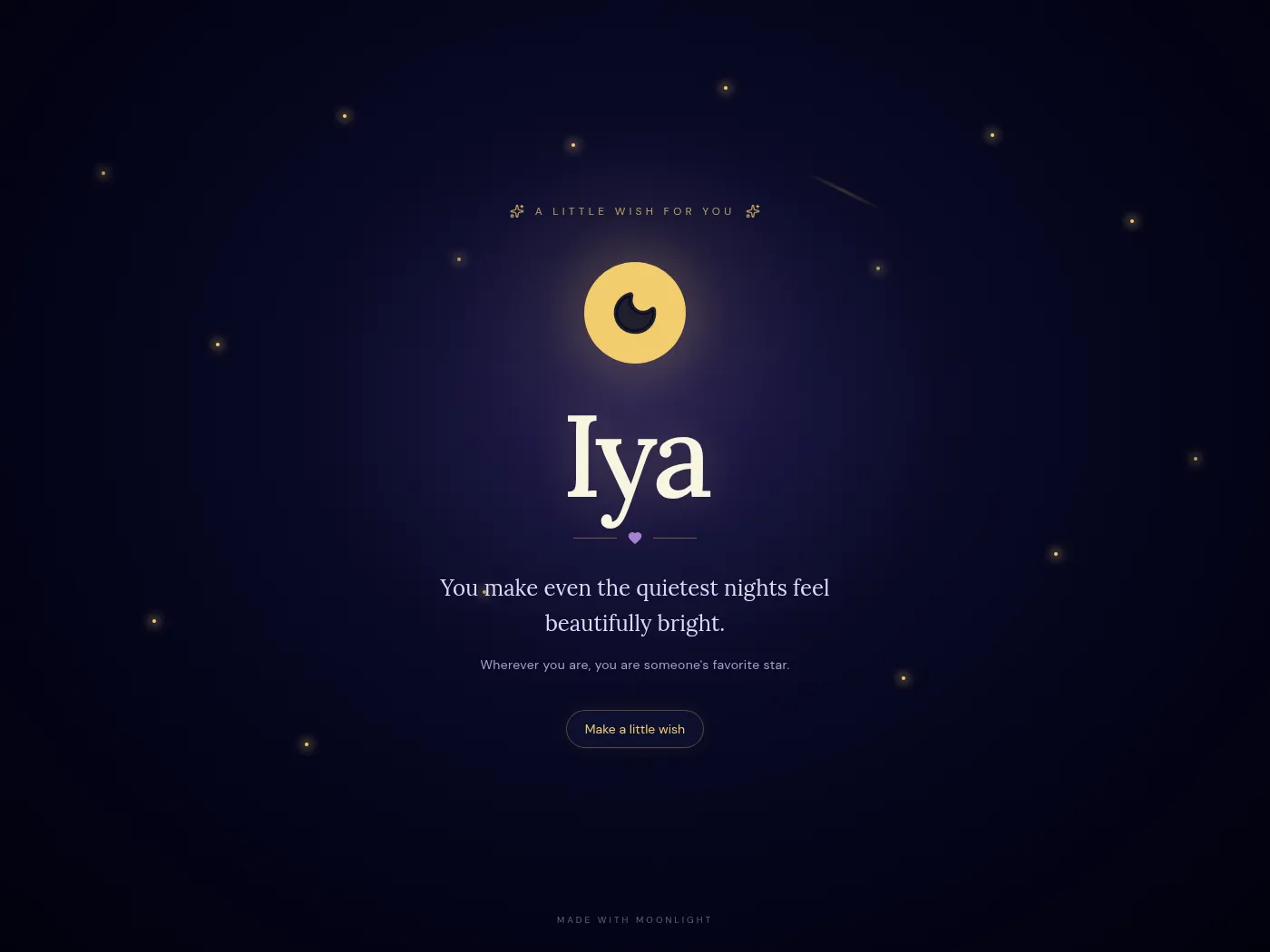 Iya's Starry Night