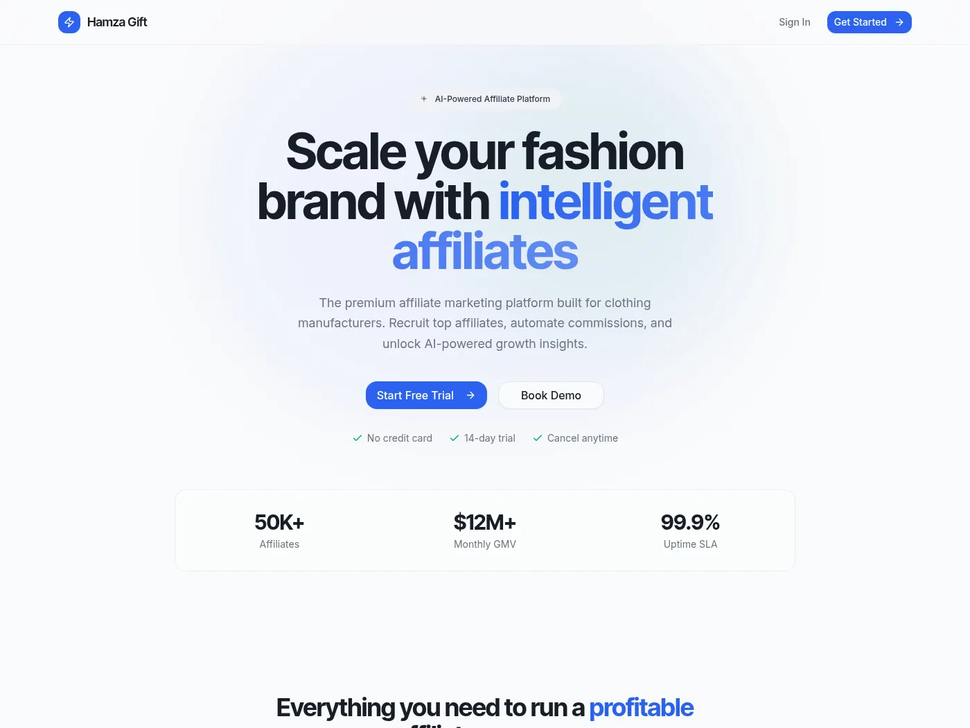 Hamza Gift Platform