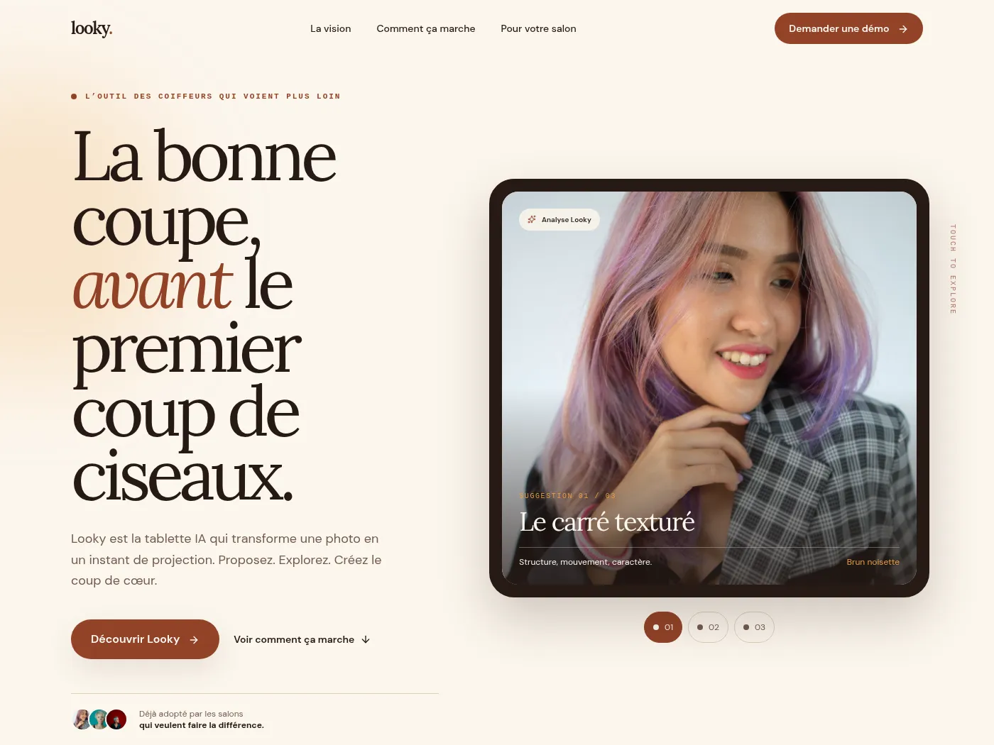 Looky AI Landing Page