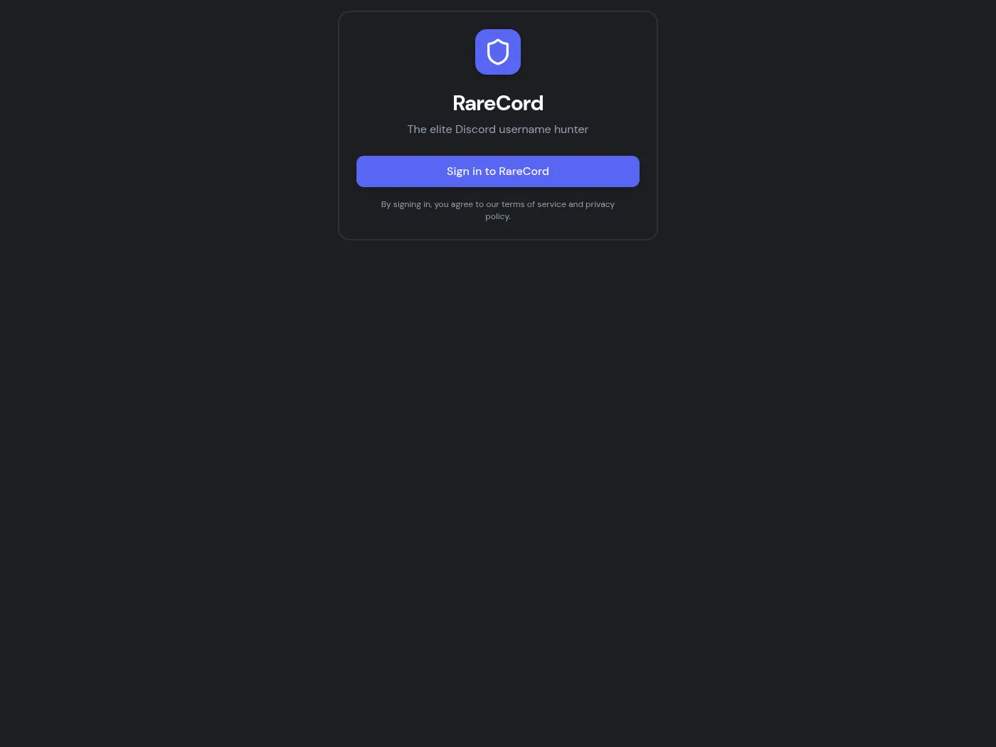 RareCord Finder