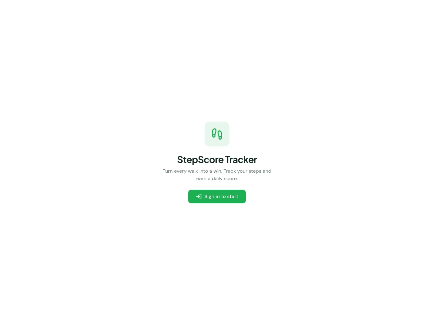 StepScore Tracker