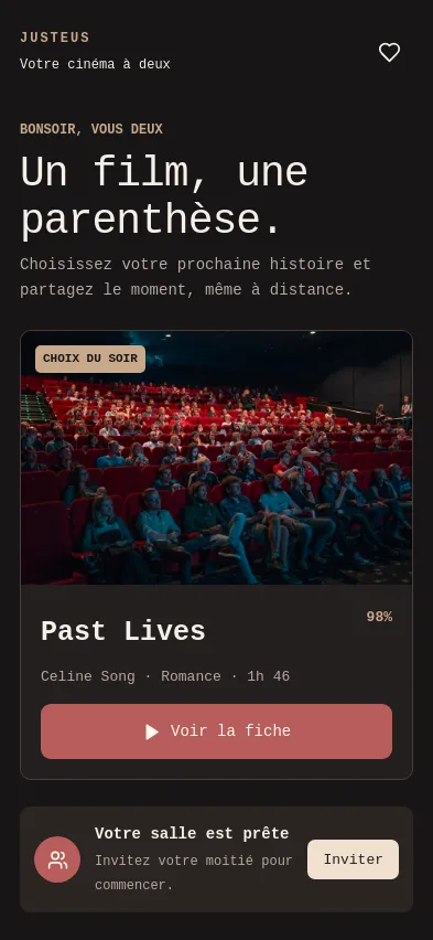 JusteUs Movie Nights
