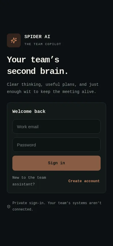 Spider AI Assistant