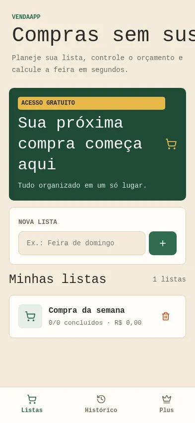 VendaApp SaaS Revamp