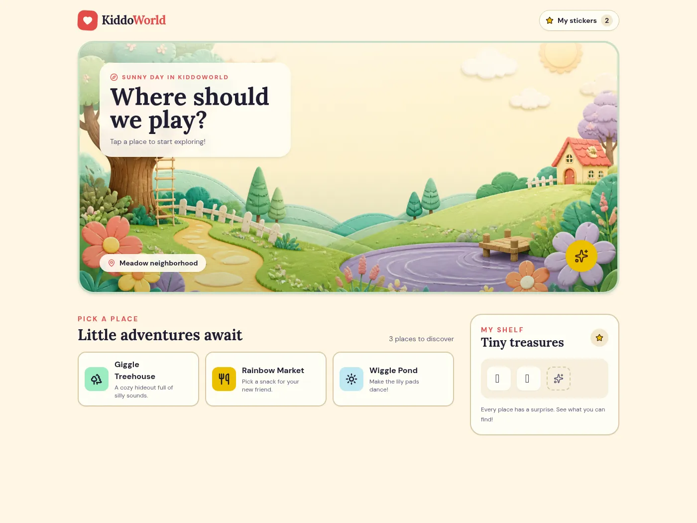KiddoWorld Play App
