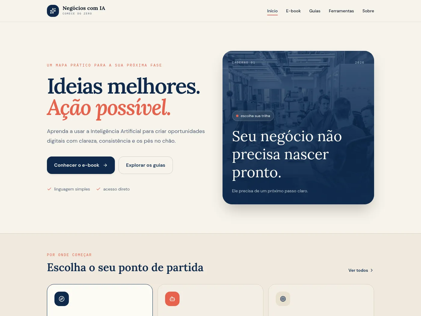 Negócios com IA App