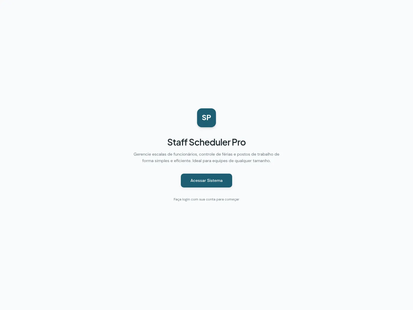 Staff Scheduler Pro