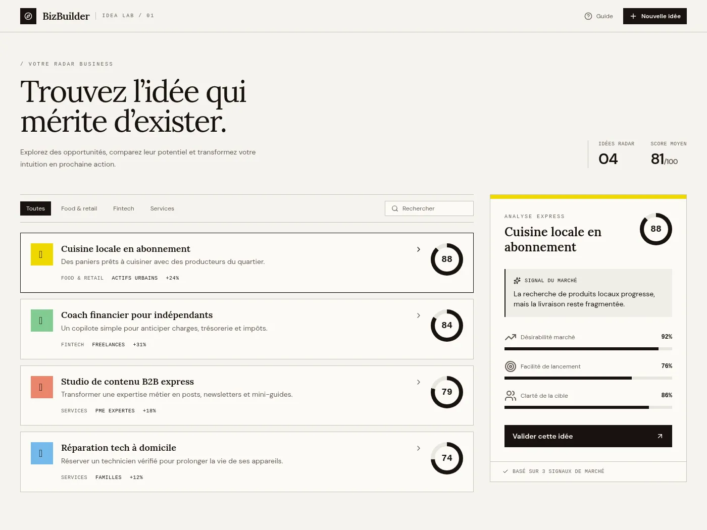 BizBuilder App