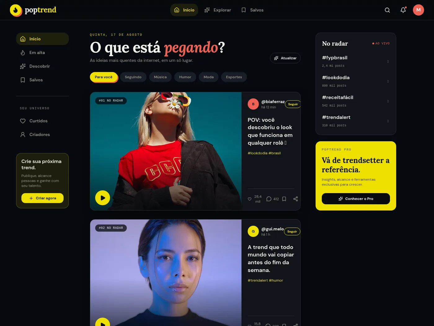 PopTrend App