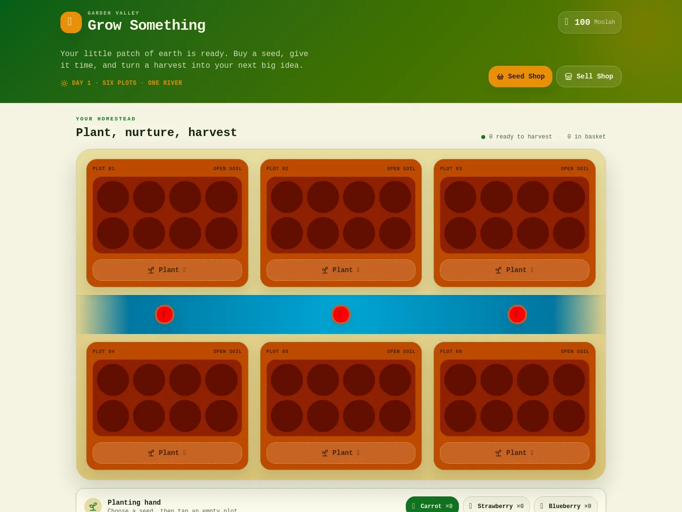 Grow Something Prototype