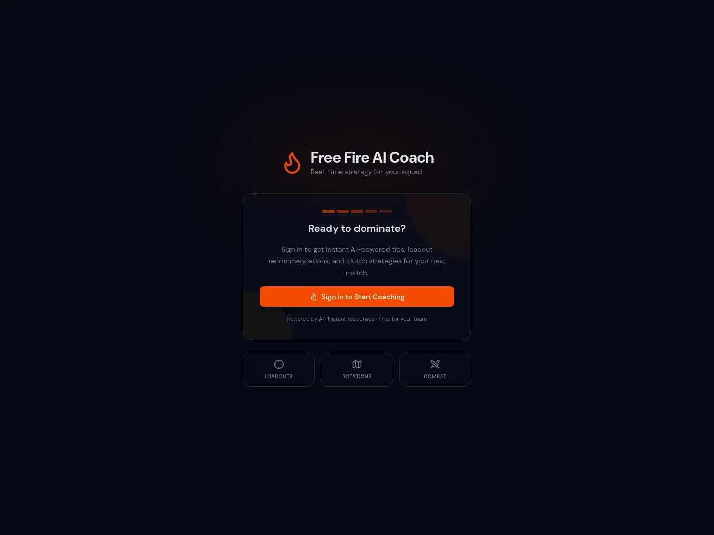Free Fire AI Coach
