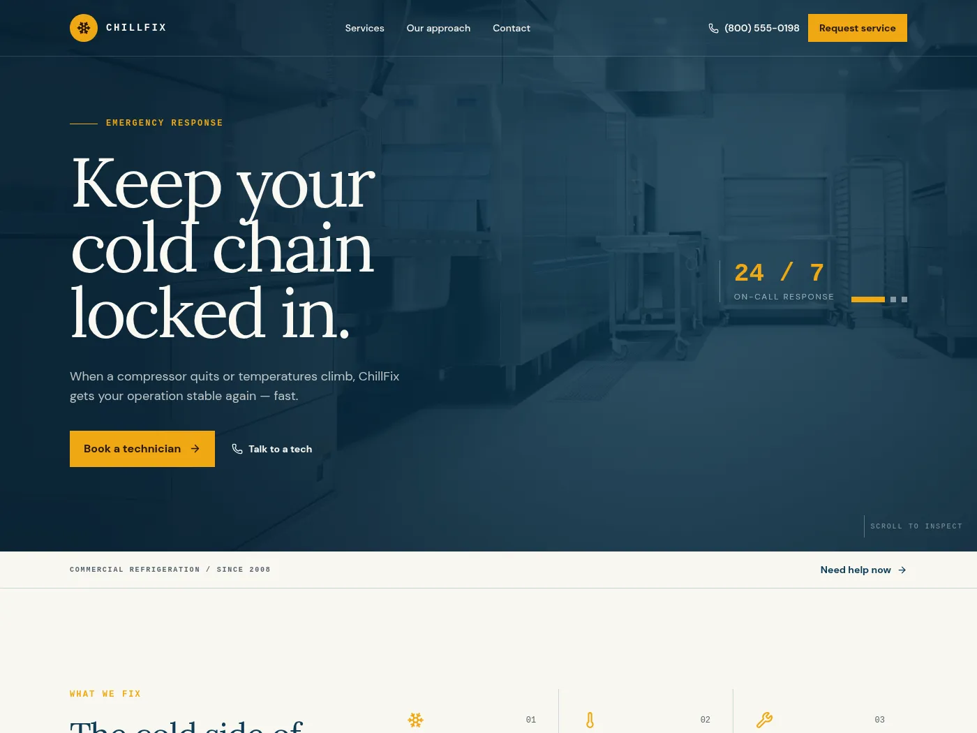 ChillFix Business Site