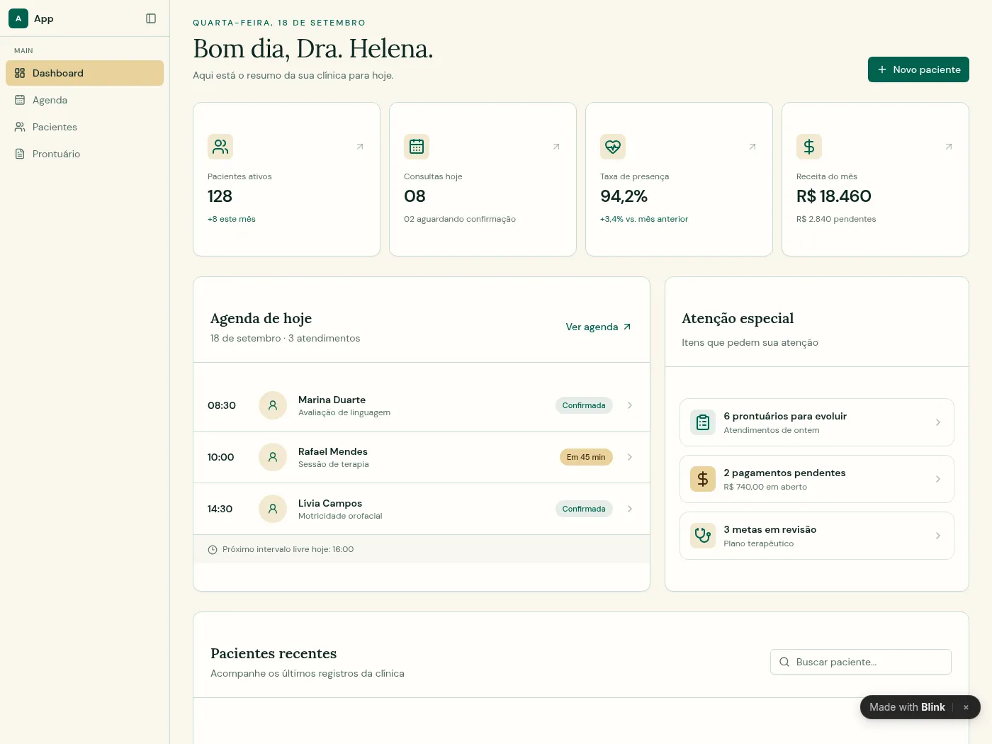 VozClinic SaaS Platform