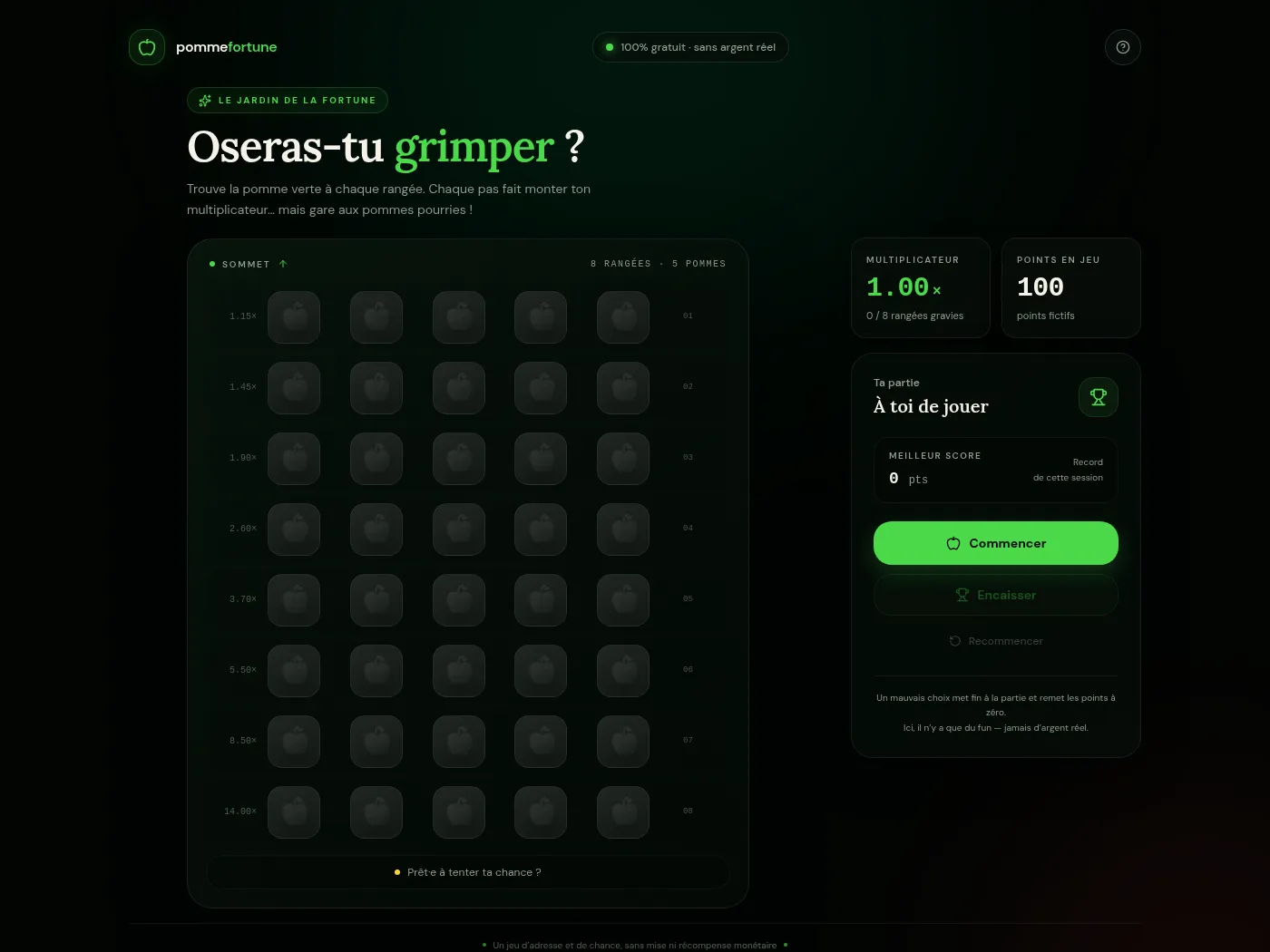 Pomme Fortune Game