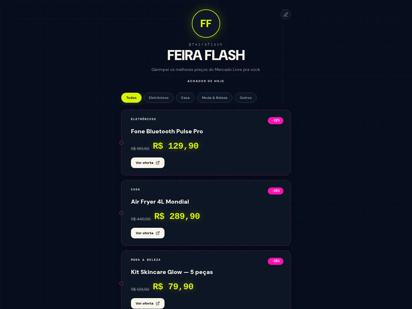 Feira Flash Offers