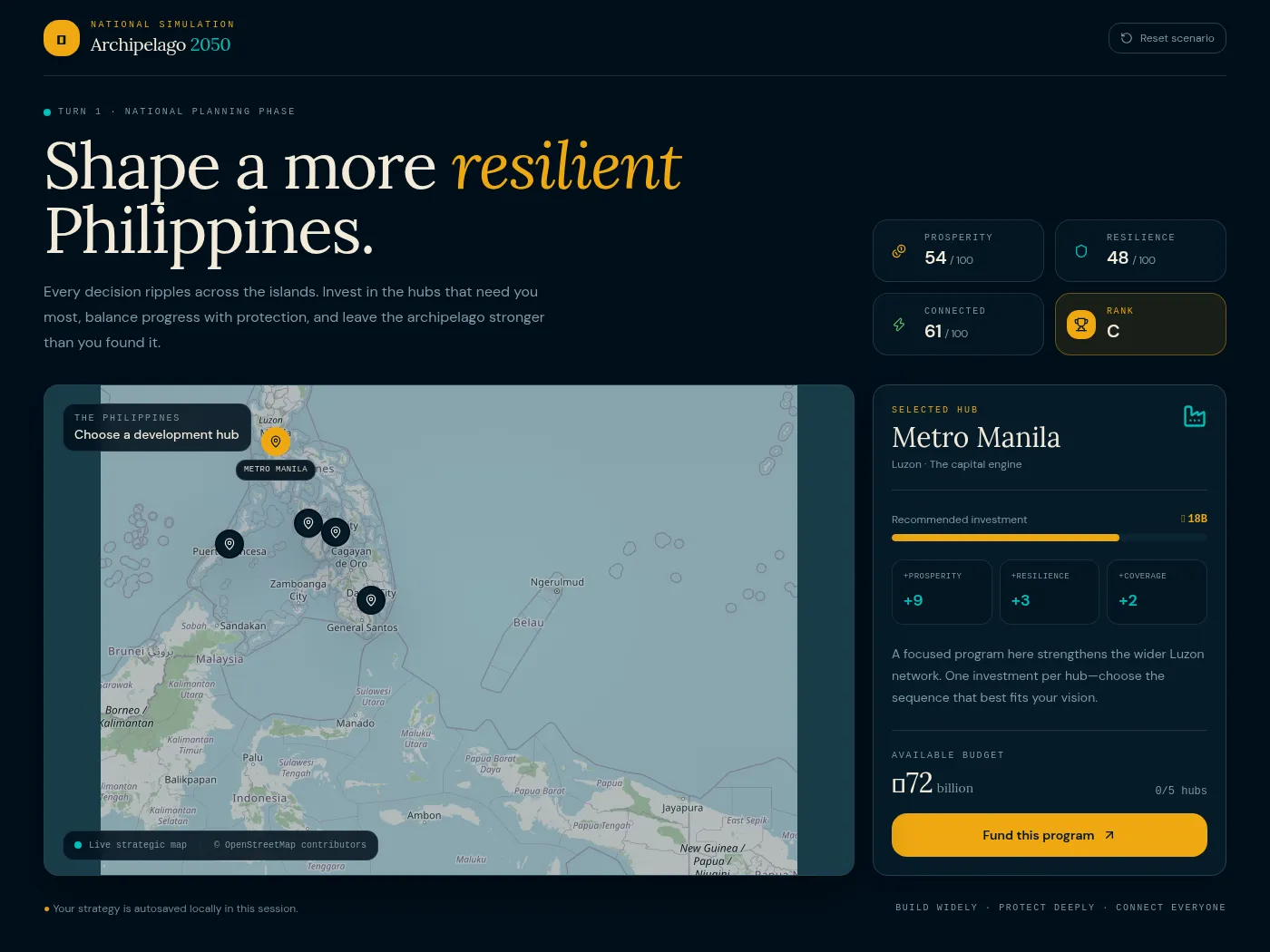Pinoy Map Simulator