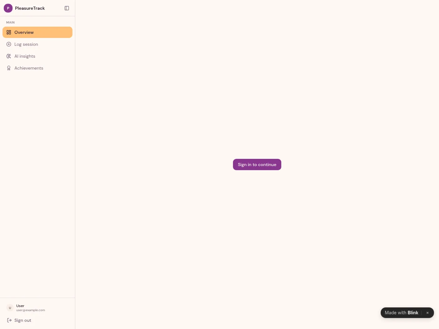 PleasureTrack AI