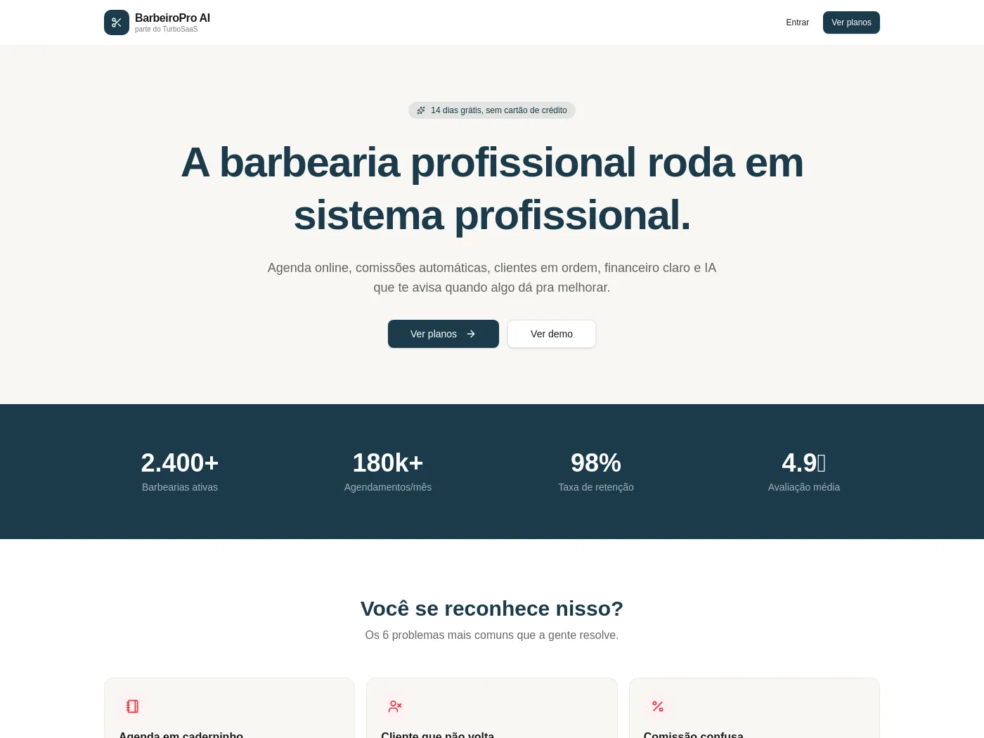 BarbeiroPro — Template para Alunos