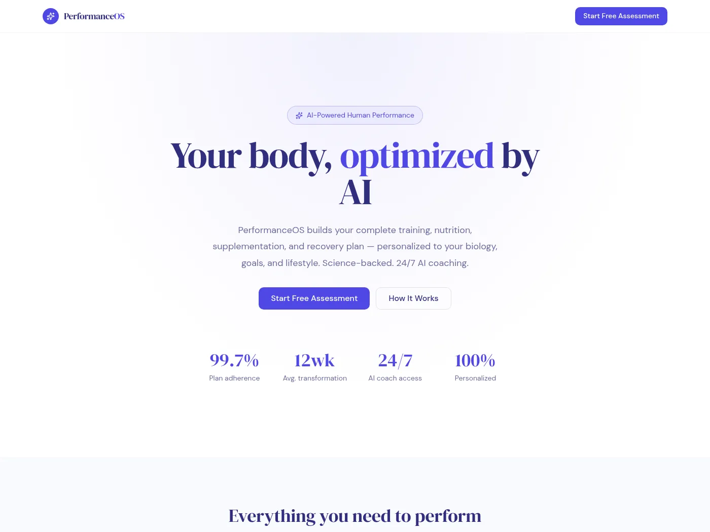 PerformanceOS
