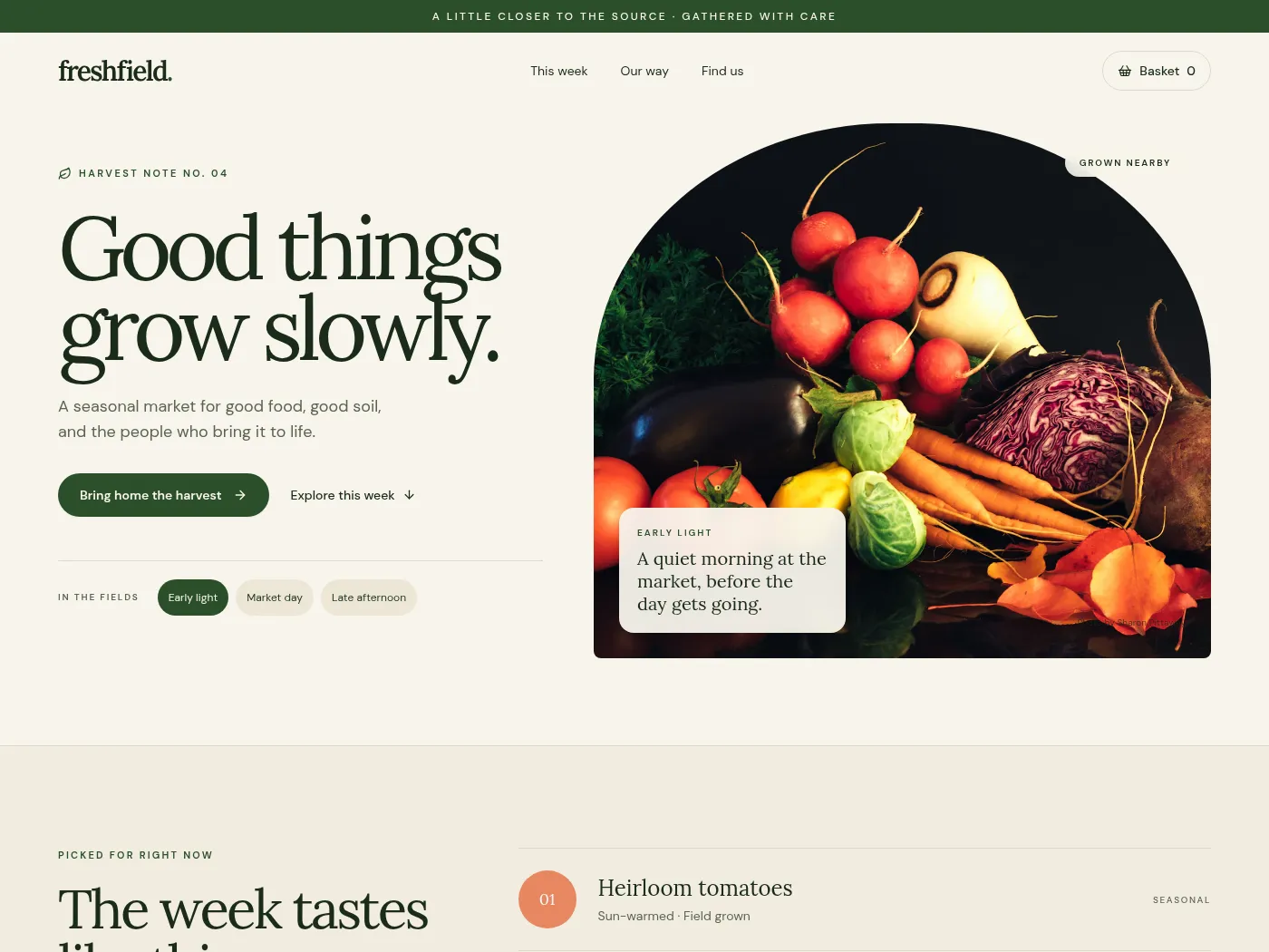 Fresh HTML Starter