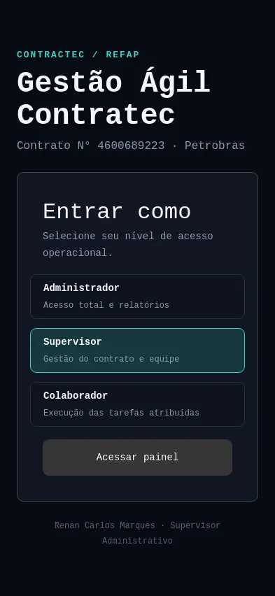 Gestão Ágil Contratec