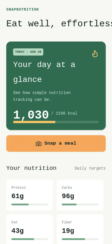 SnapNutrition