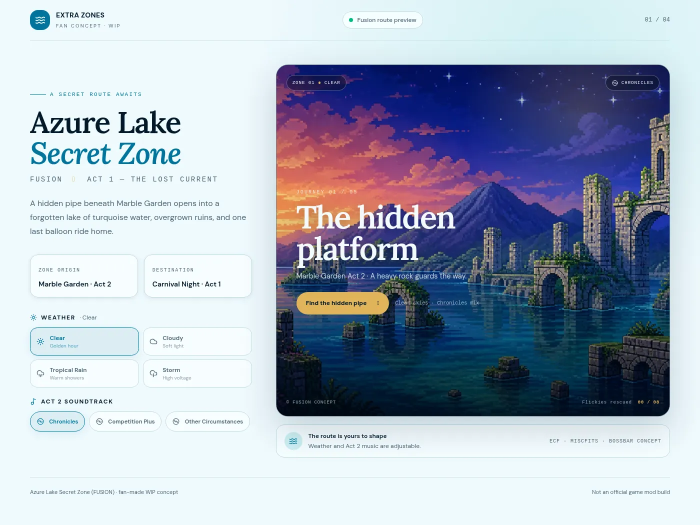 Azure Lake Fusion Mod