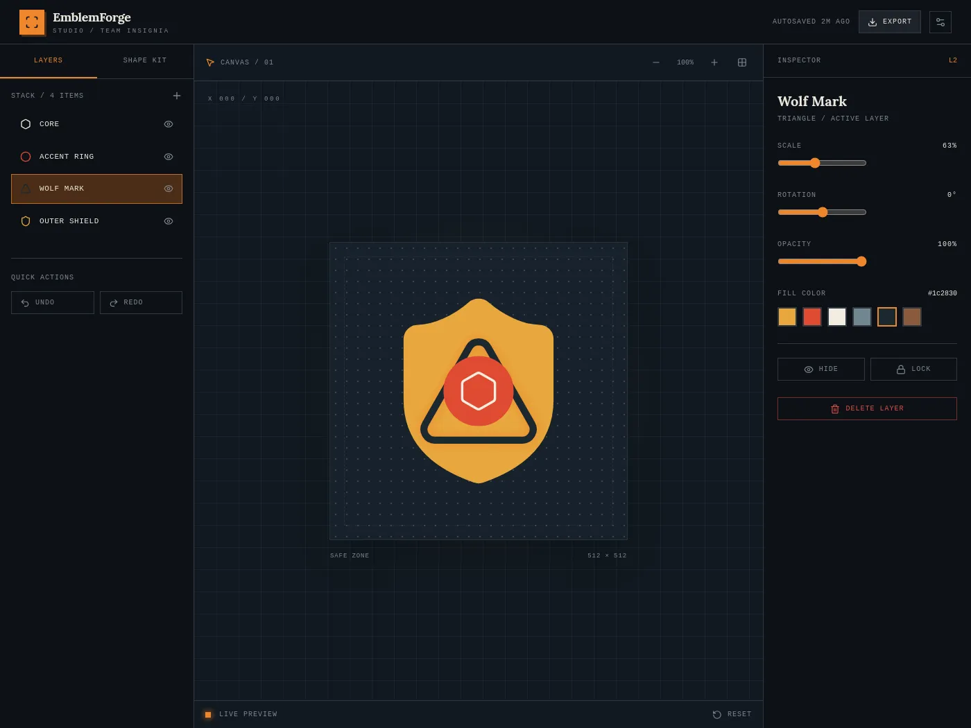 EmblemForge Studio