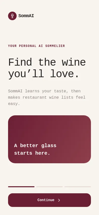 SommAI Wine Picker