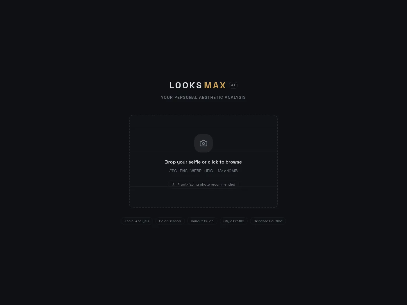 LooksMax AI Report App