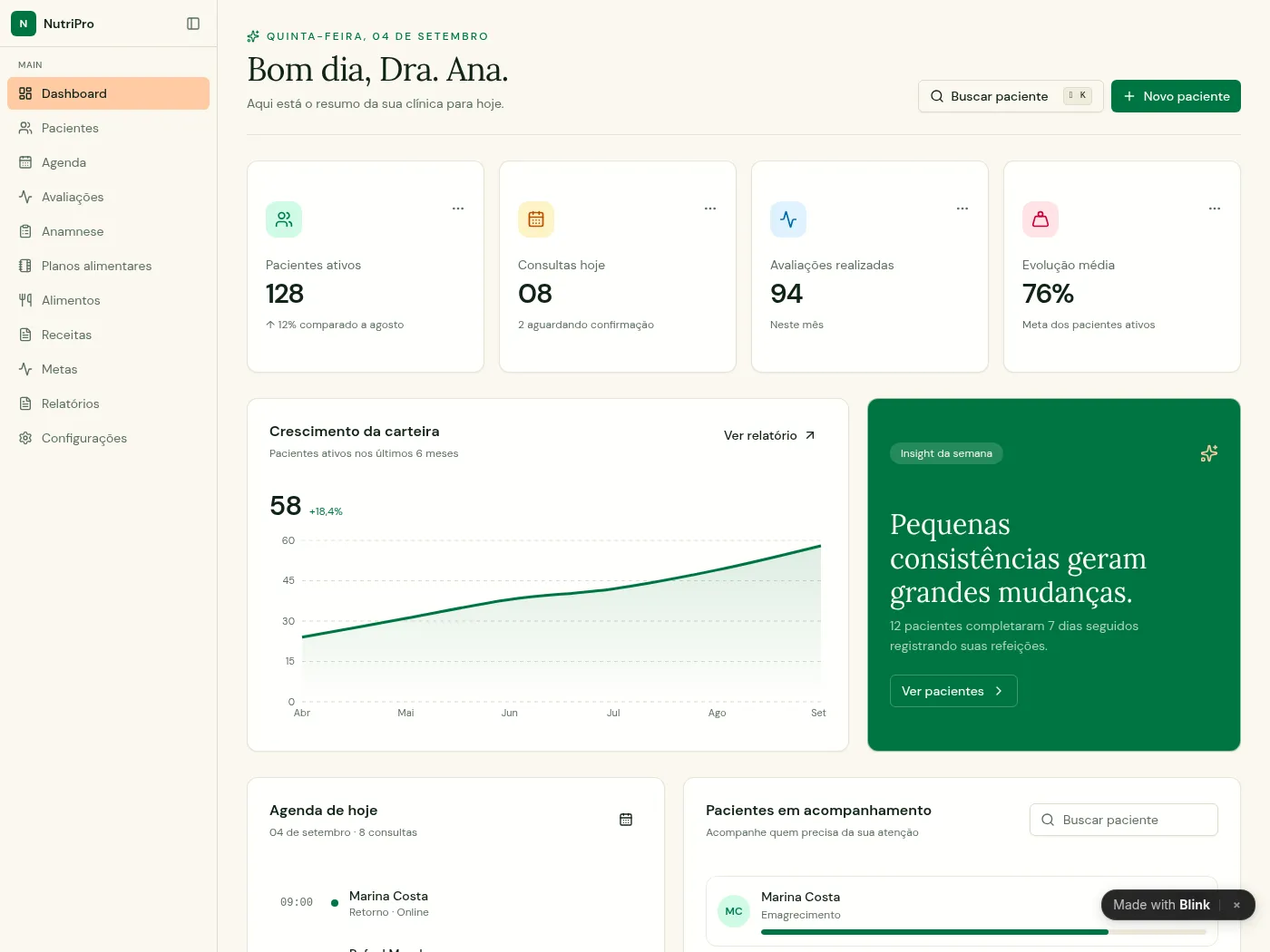NutriPro Platform