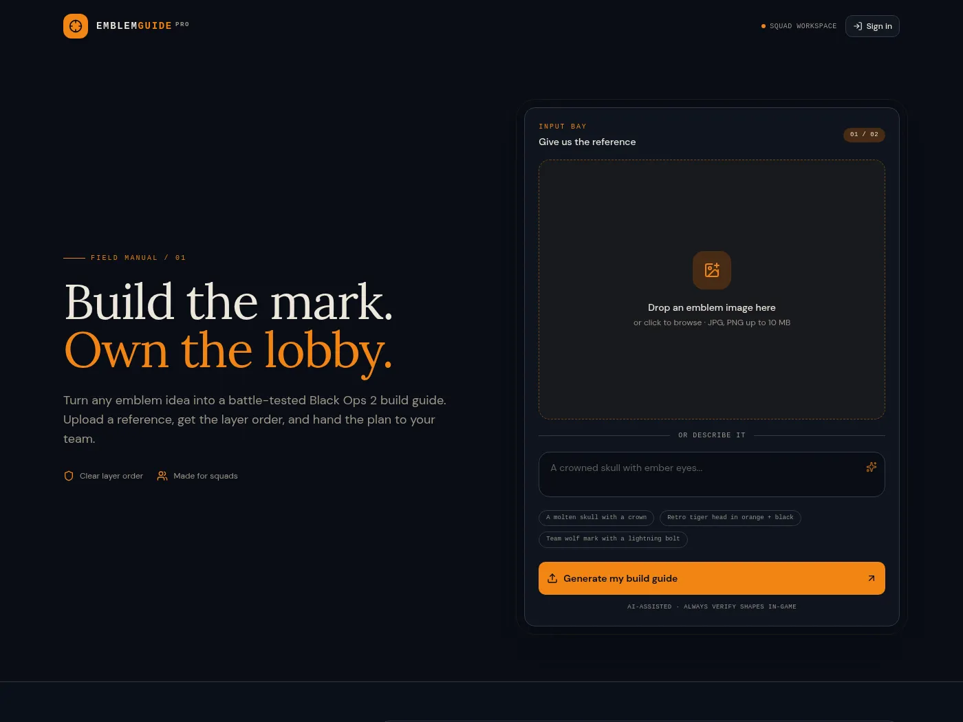 EmblemGuide Pro