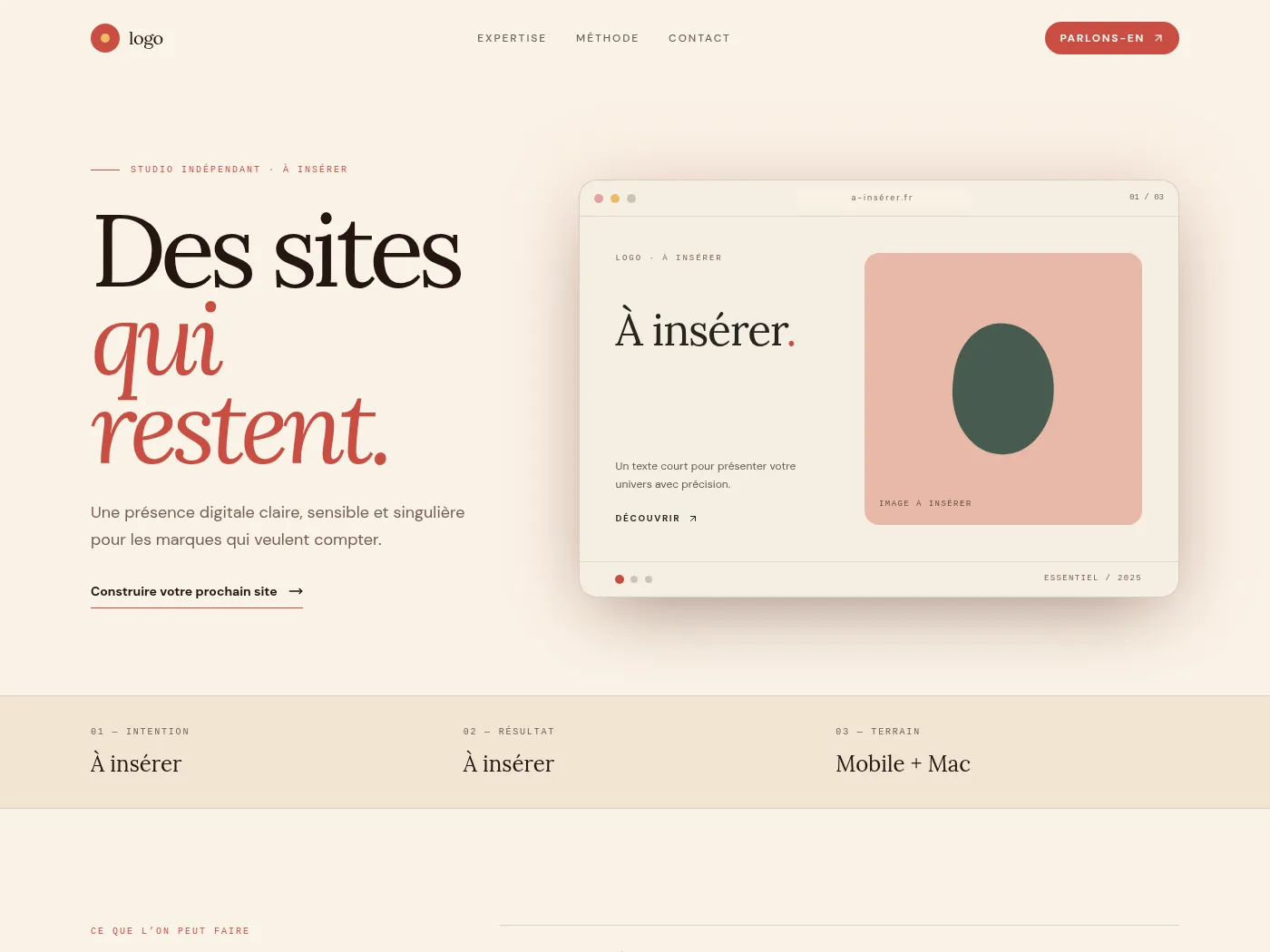 Fluid Web Mockup