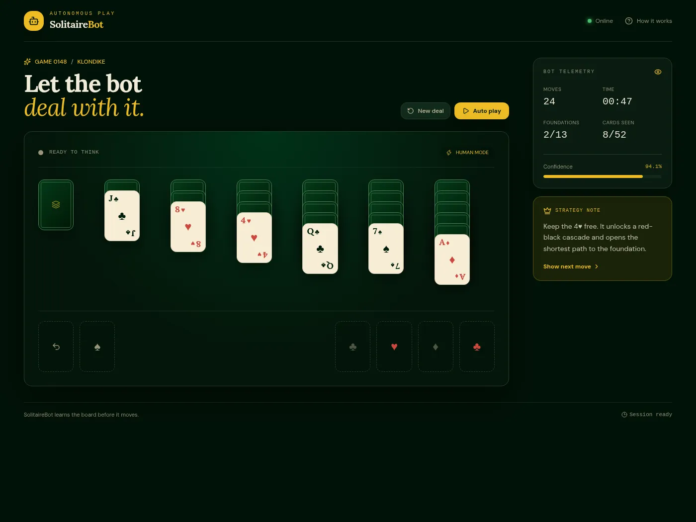 SolitaireBot