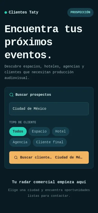 Clientes Taty Finder