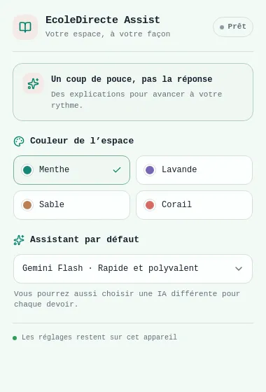 EcoleDirecte AI Assist