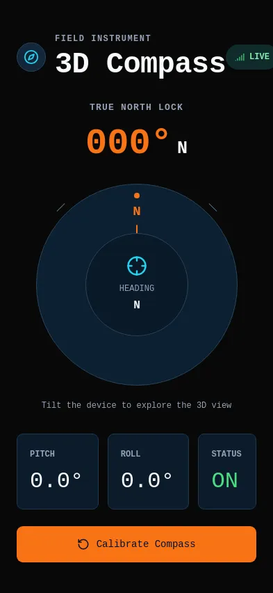 3D Compass Pro