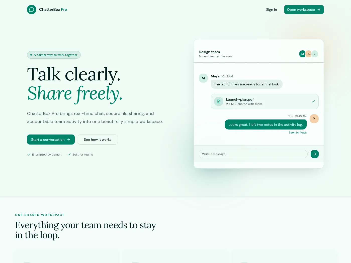 ChatterBox Pro