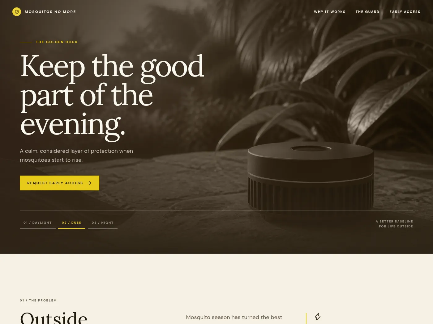 Mosquito Guard Website