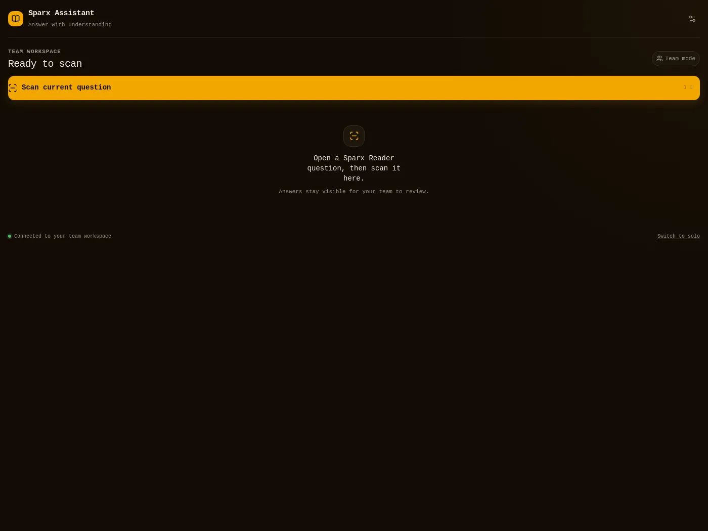 Sparx Answer Assistant